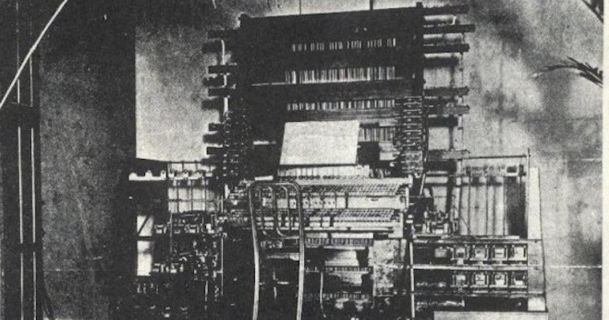 On a retrouvé l'ancêtre du synthétiseur, et il a plus de 120 ans ...