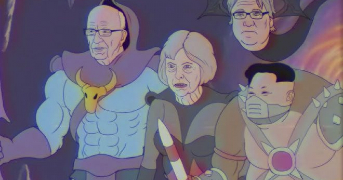 Trump en robot-destructeur et Theresa démoniaque dans le nouveau clip ...